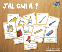 Jeux – Anglais – School