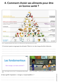L’alimentation – Séquence et outils
