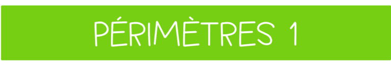 Ateliers autonomes – Mesures – les périmètres