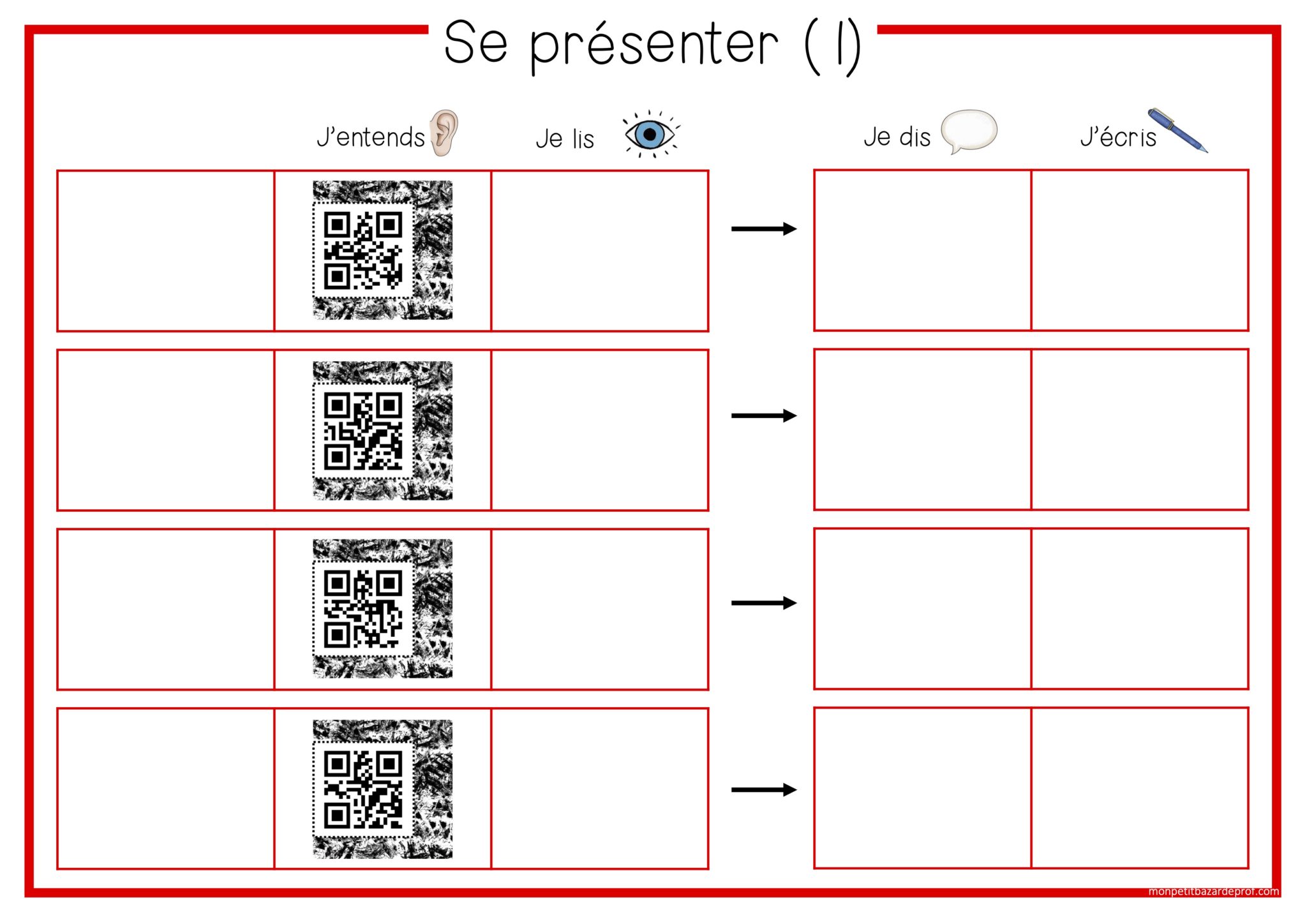 Mes traces écrites en anglais