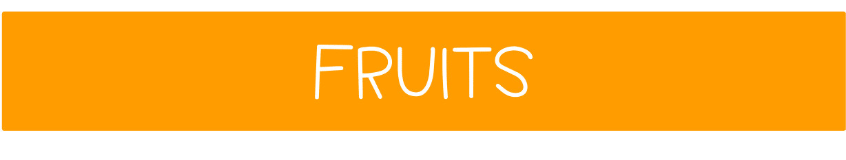 Flashcards – Anglais – Food, fruits and vegetables