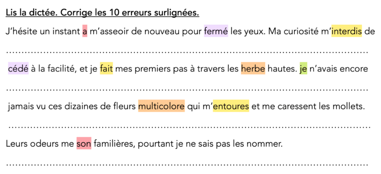 Un an de dictées détectives pour travailler l’orthographe grammaticale ...