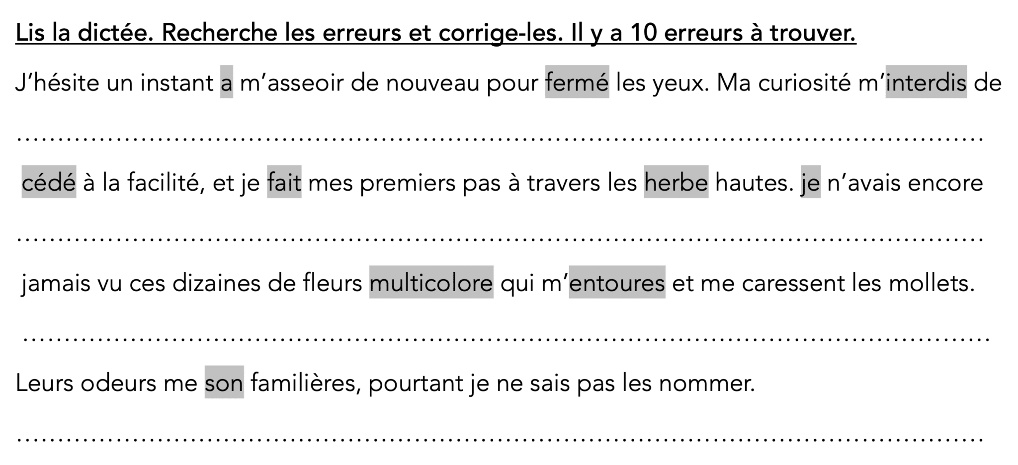 Un an de dictées détectives pour travailler l’orthographe grammaticale ...